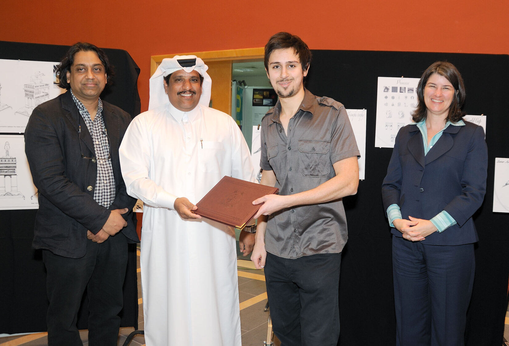 VCUQatar Announces QREC Trophy Design Winners - VCUarts Qatar