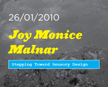 Stepping Toward Sensory Design - VCUarts Qatar